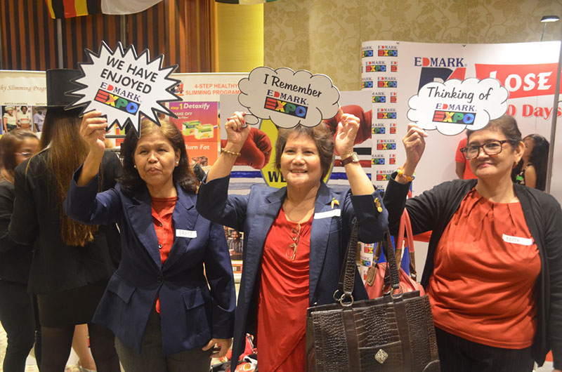 August 30, 2015 EDMARK EXPO at Ortigas, Manila, Philippines - Edmark