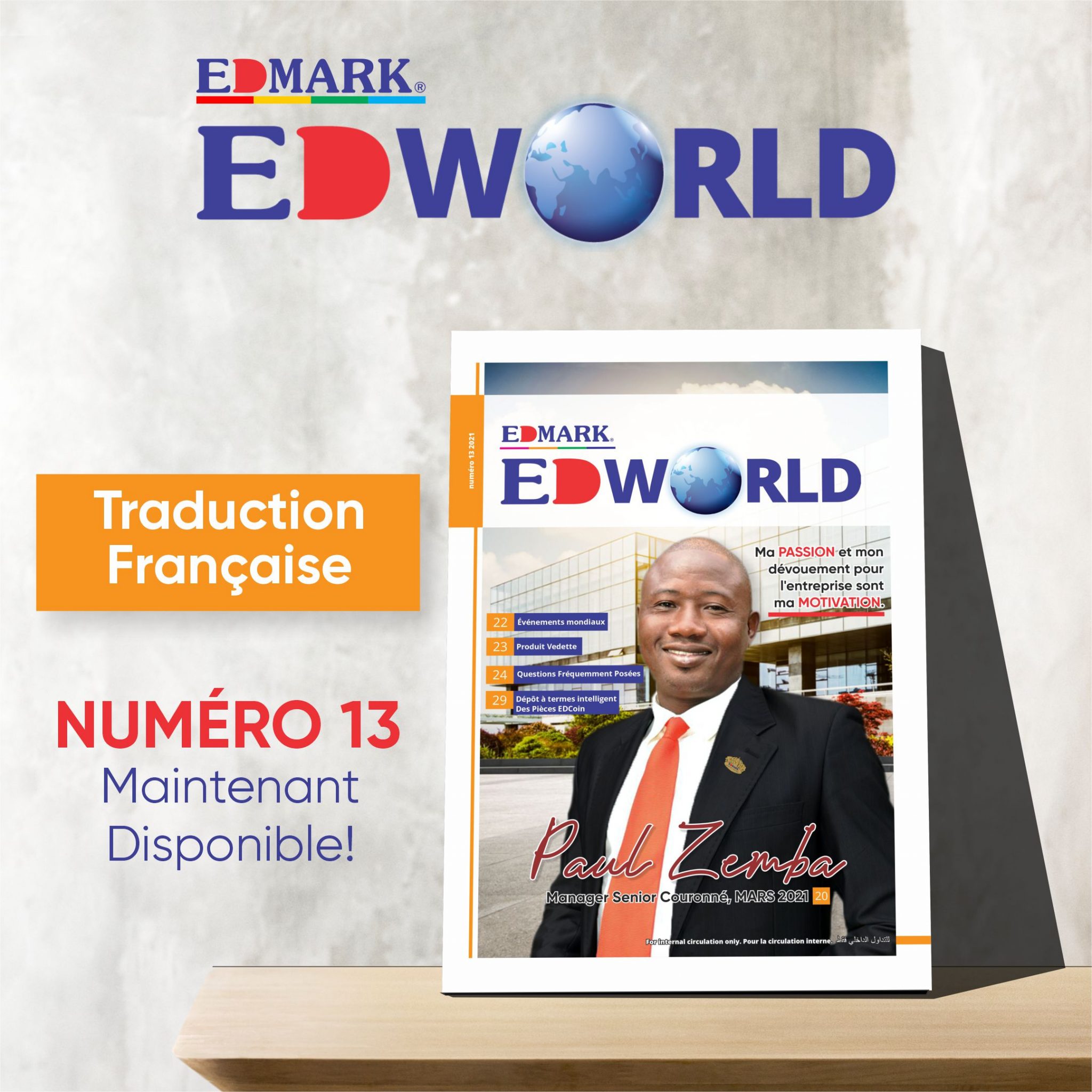 EDWORLD Issue 13 – French - EDMARK